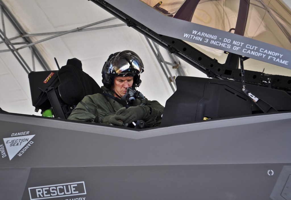 First non-test pilot flies F-35 - Alert 5