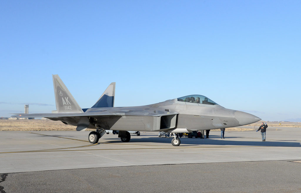 The last F-22 to complete the Structural Repair Program - Alert 5