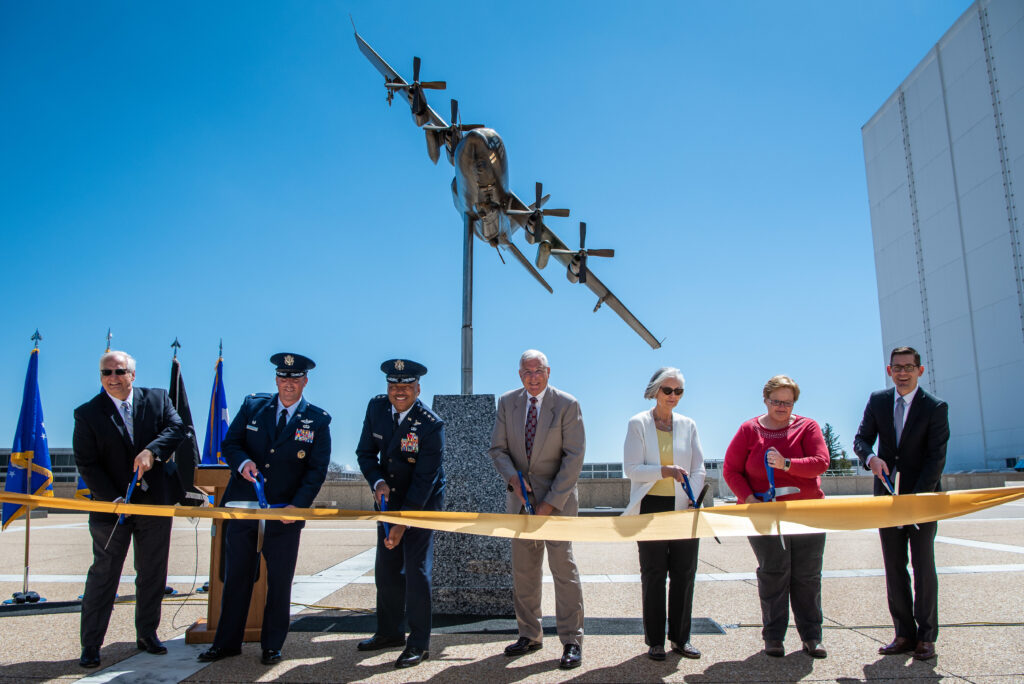 U.S. Air Force Academy dedicates memorial sculpture to Spirit 03 crew ...